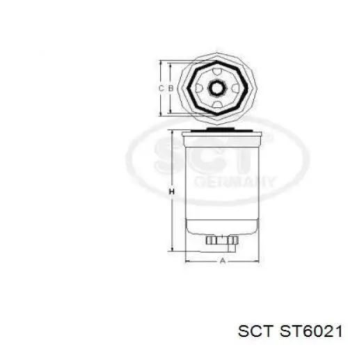FS19814 Fleetguard фильтр топливный