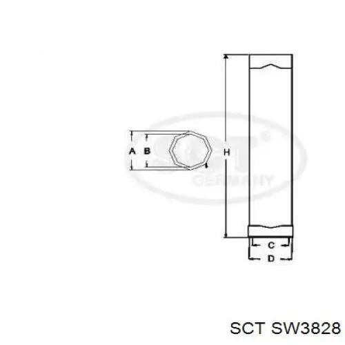 80607047 Volvo фильтр воздушный