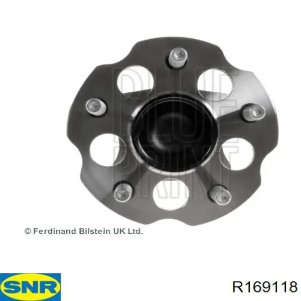 R169.118 NTN ступица задняя