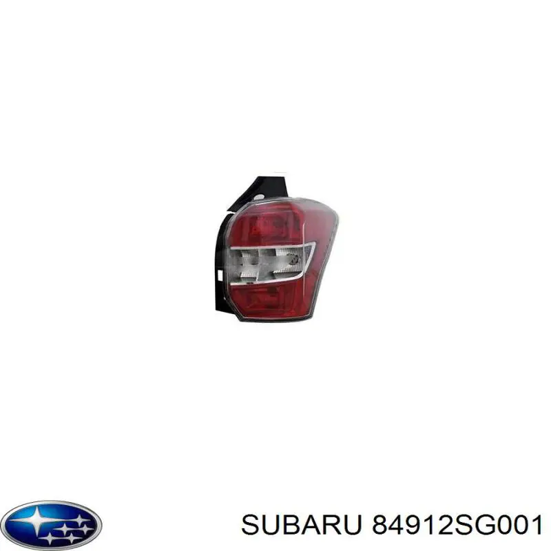 84912SG001 Subaru Фонарь задний правый