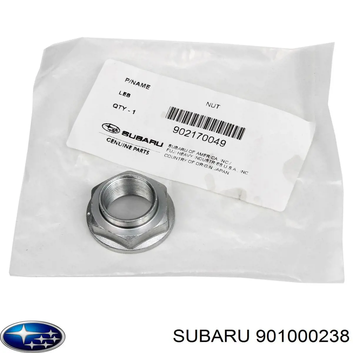 901000238 Subaru болт