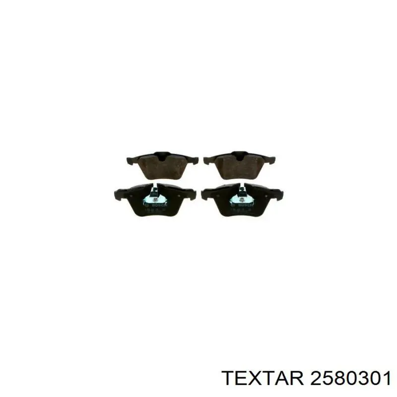 C2D23150 Jaguar Колодки тормозные передние дисковые