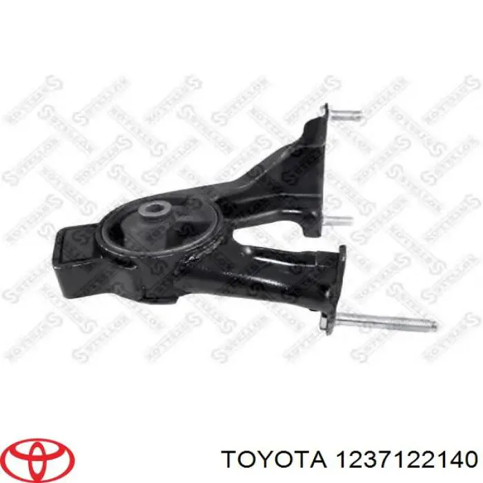 1237122140 Toyota подушка (опора двигателя задняя)