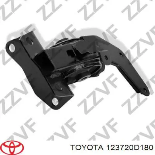 1237222200 Toyota Подушка (опора) двигателя левая