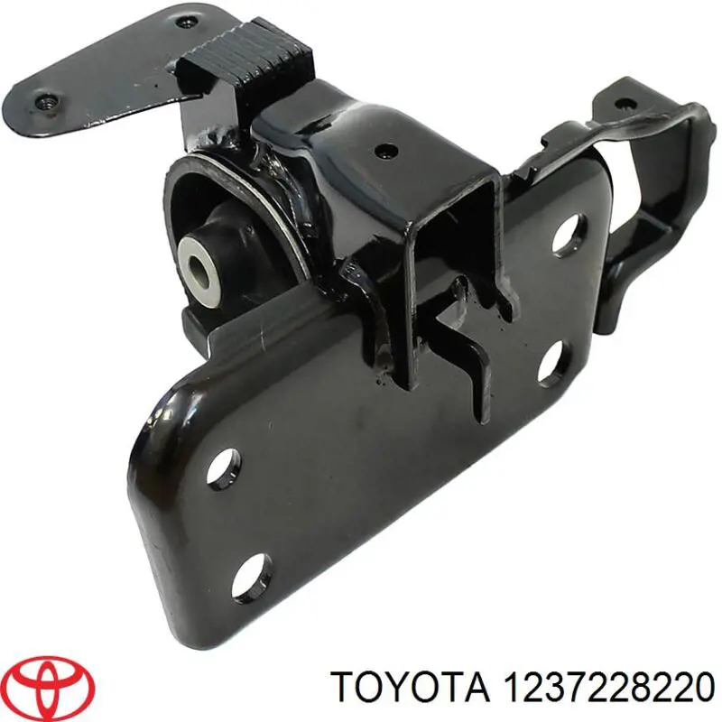 1237228220 Toyota Подушка (опора) двигателя левая