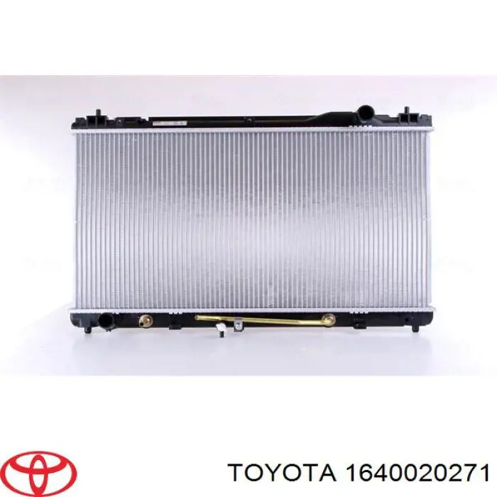 1640020271 Toyota радиатор охлаждения двигателя