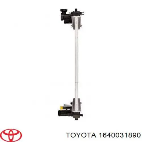 1640031890 Toyota Радиатор охлаждения двигателя