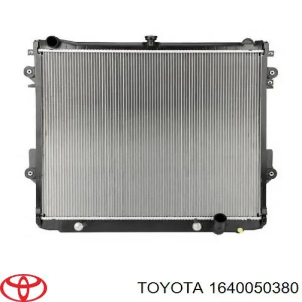 1640050380 Toyota Радиатор охлаждения двигателя