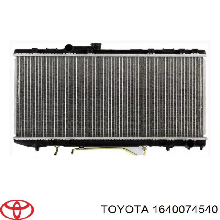 1640074540 Toyota Радиатор охлаждения двигателя