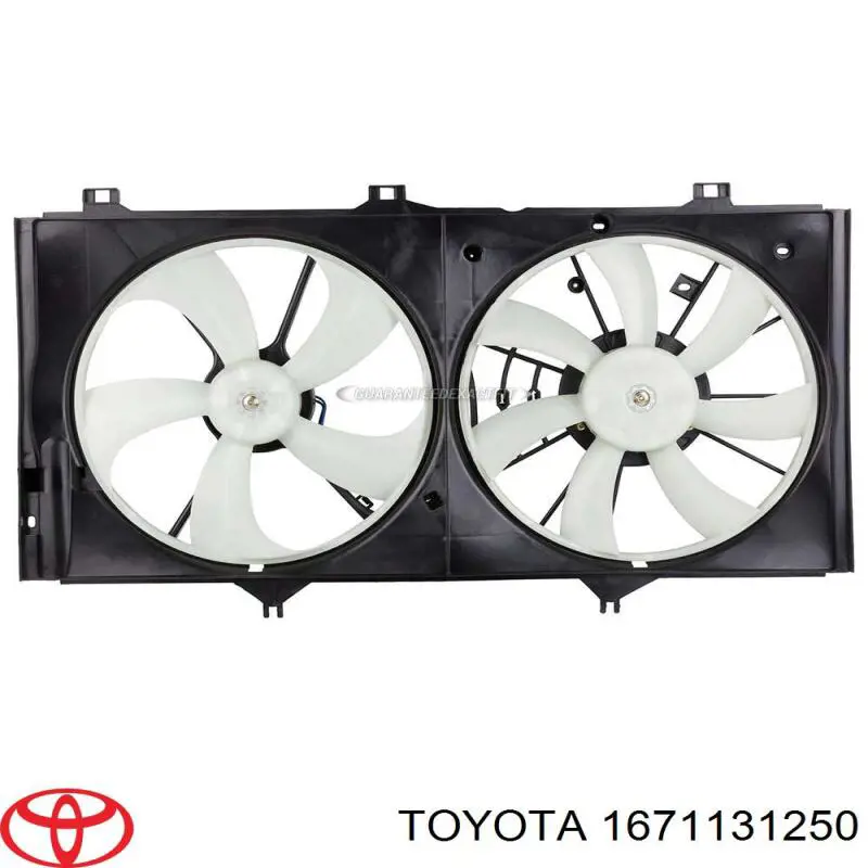 1671131250 Toyota диффузор радиатора охлаждения