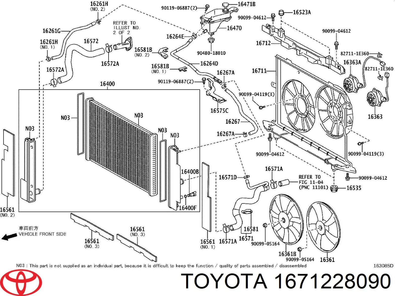 1671228090 Toyota сравнить цены на Автопро