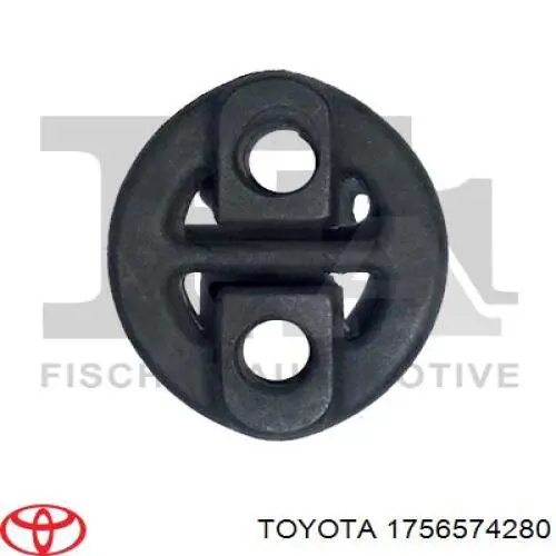 1756574280 Toyota подушка крепления глушителя