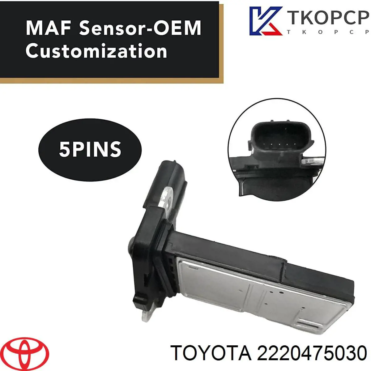 2220475030 Toyota датчик массового расхода воздуха