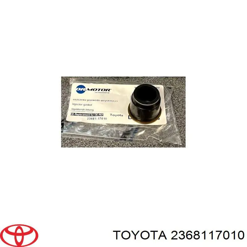 2368117010 Toyota кольцо форсунки инжектора посадочное