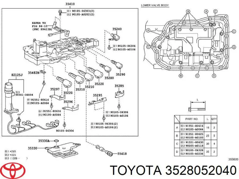 35280-52040 Toyota Соленоид АКПП