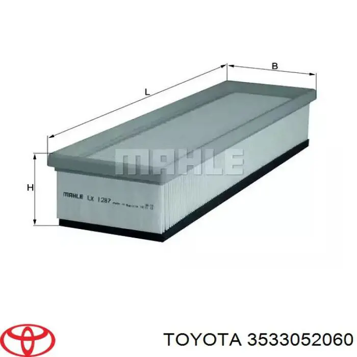 3533052060 Toyota фильтр акпп