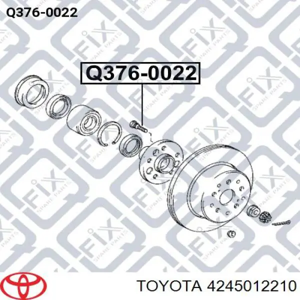4245012210 Toyota сравнить цены на Автопро