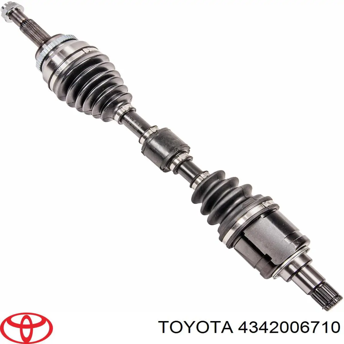 4342006710 Toyota полуось (привод передняя левая)