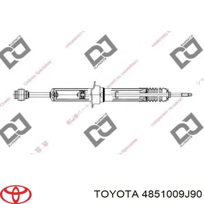 4851009J90 Toyota Амортизатор передний
