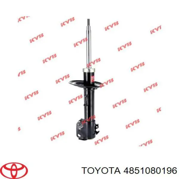 4851080196 Toyota амортизатор передний правый