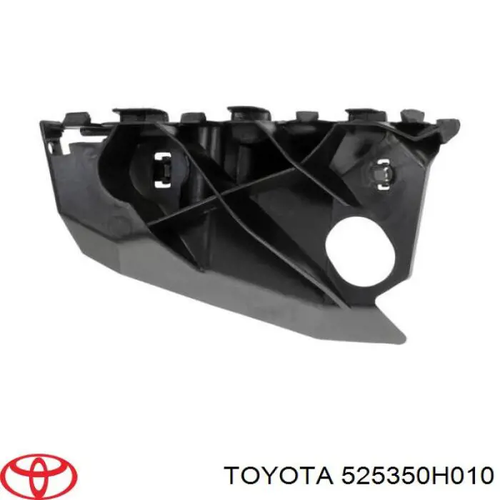 525350H010 Toyota кронштейн бампера переднего правый