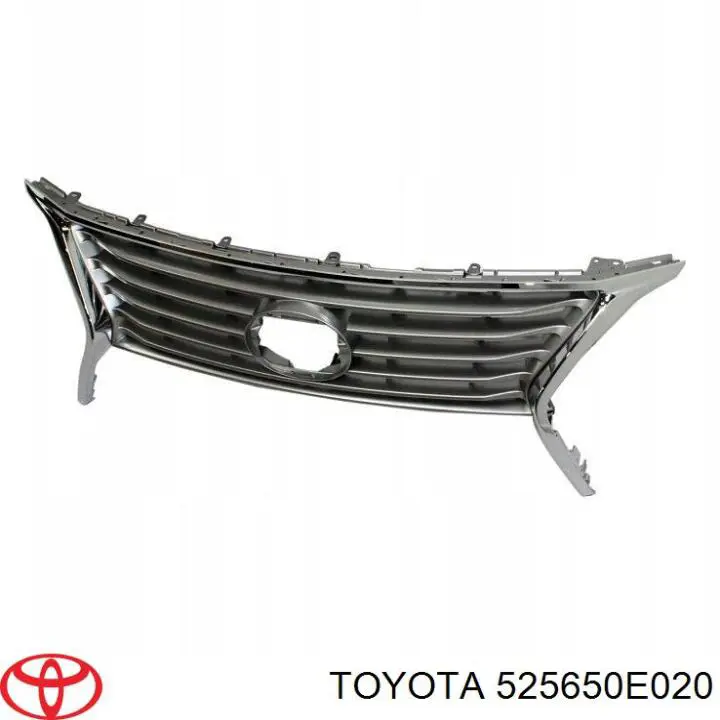 525650E020 Toyota кронштейн бампера заднего правый