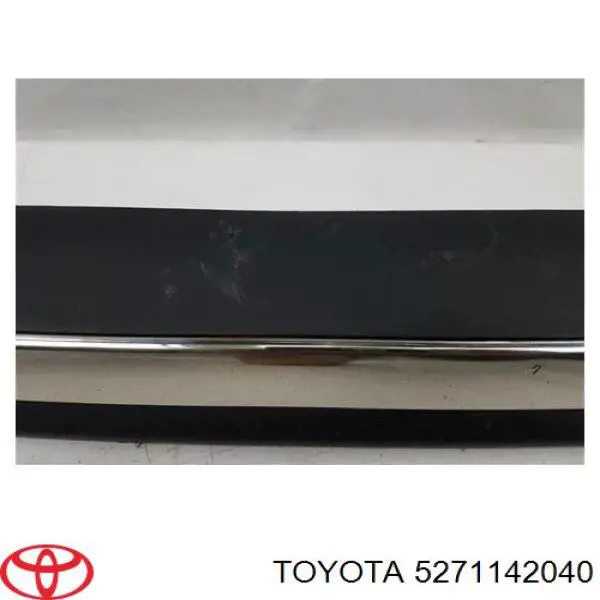5271142040 Toyota Молдинг бампера переднего