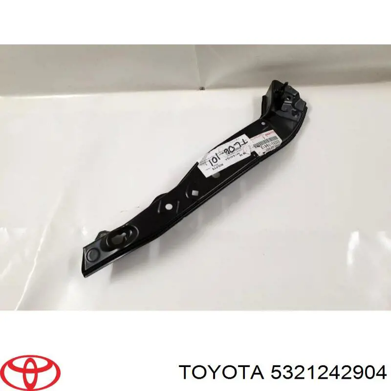 5321242904 Toyota Суппорт радиатора левый (монтажная панель крепления фар)