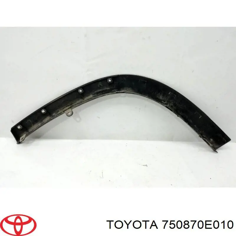750870E010 Toyota Расширитель (накладка) арки заднего крыла правый