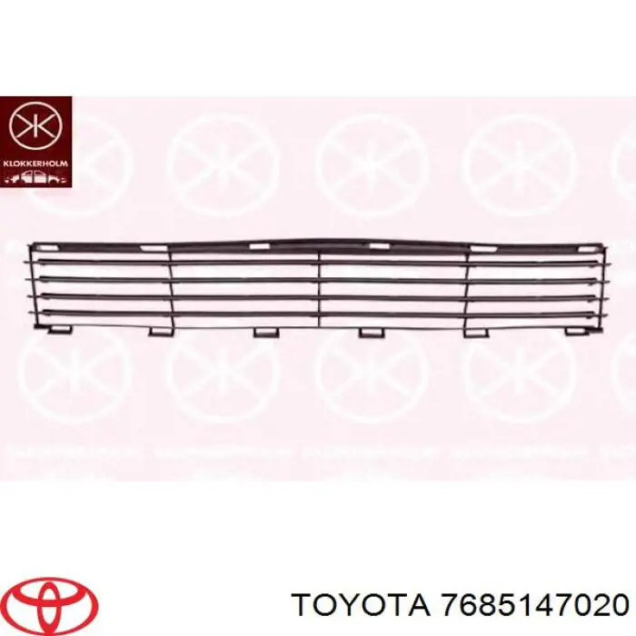 7685147020 Toyota юбка переднего бампера