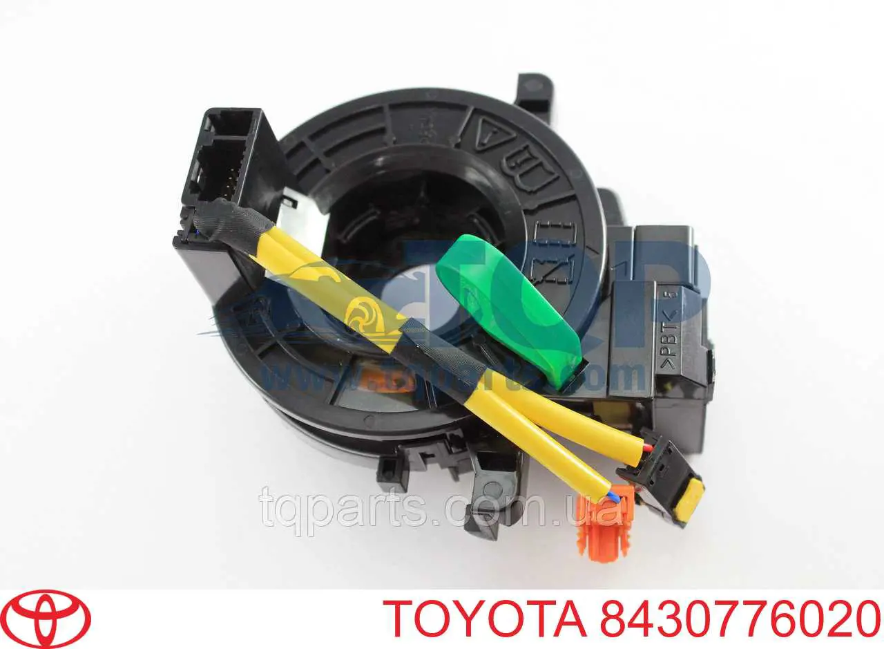 8430776020 Toyota кольцо airbag контактное, шлейф руля