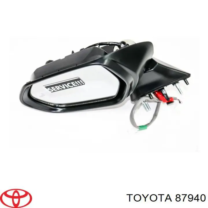 87940 Toyota Зеркало заднего вида левое