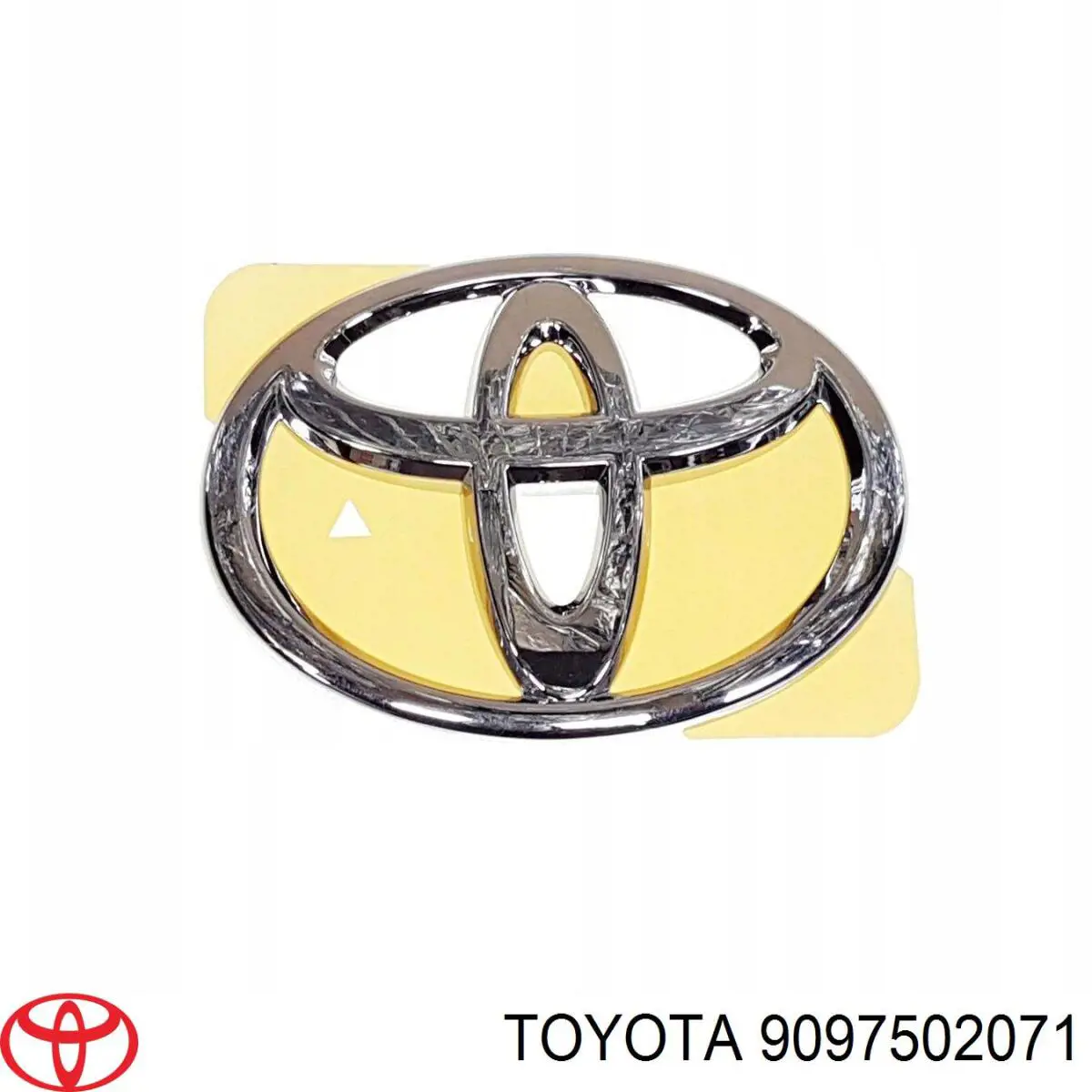 Эмблема крышки багажника (фирменный значок) на Toyota RAV4 III ...