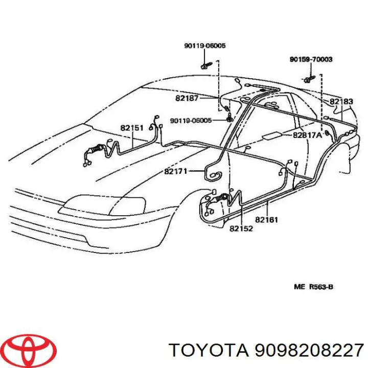 9098208227 Toyota сравнить цены на Автопро