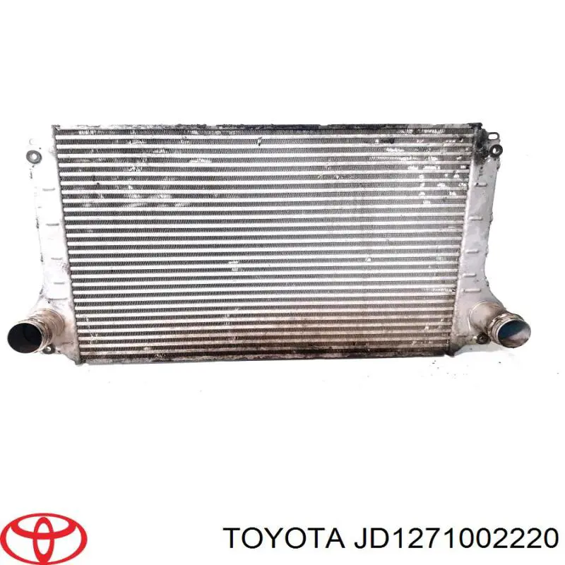 JD1271002220 Toyota радиатор интеркулера 06- 2.0td toy,2.2td toy