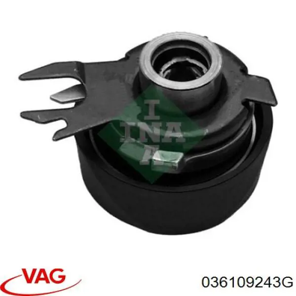 036109243G VAG ролик натяжителя ремня грм