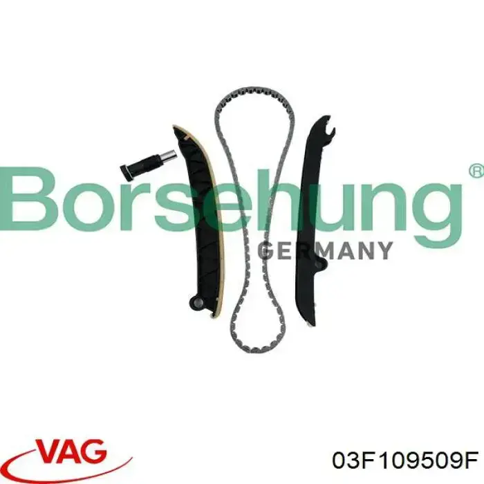 03F109509F VAG успокоитель цепи грм, правый
