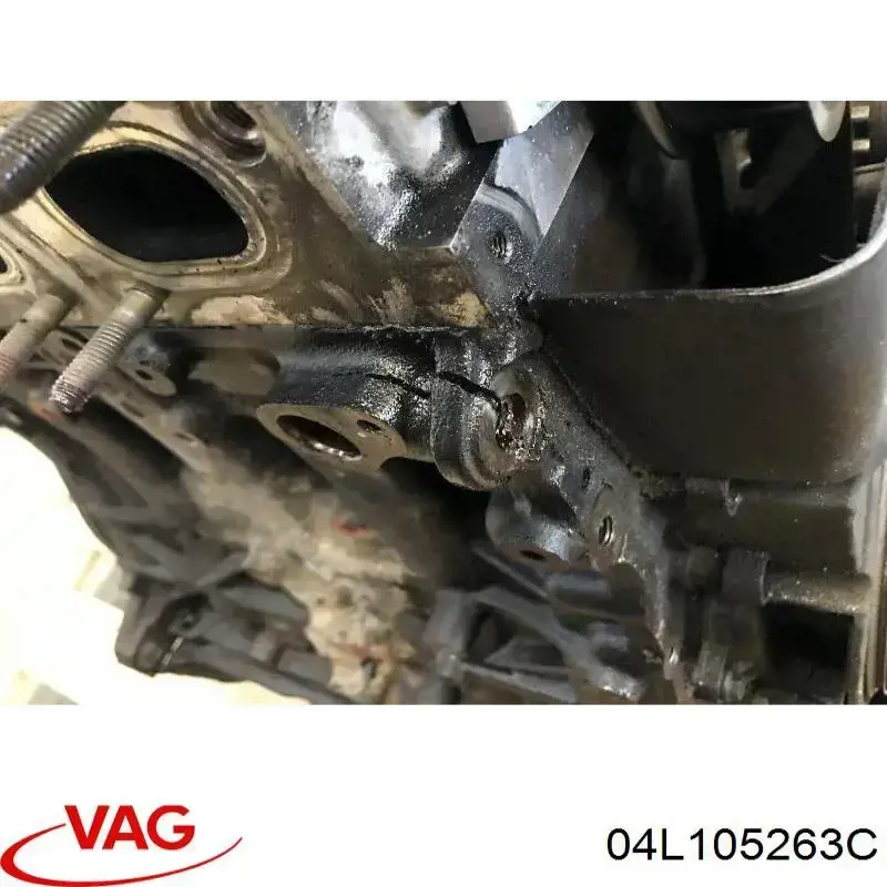 04L105263C VAG Звездочка-шестерня привода коленвала двигателя