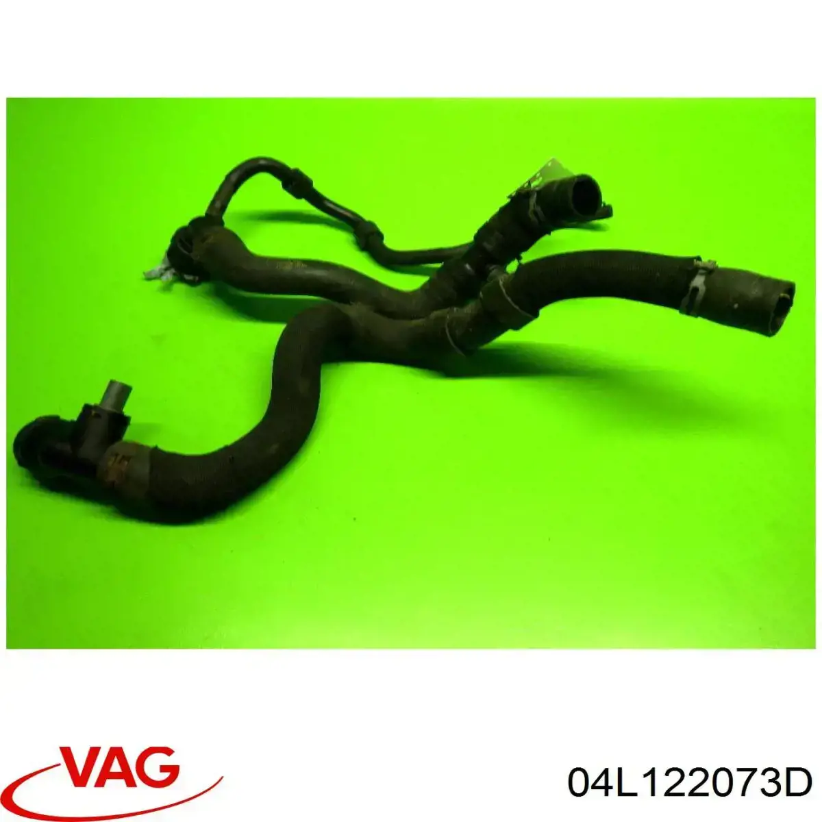 04L122073D VAG Шланг (патрубок) системы охлаждения