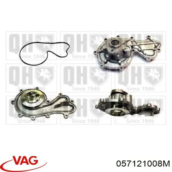 057121008L VAG помпа водяная (насос охлаждения)