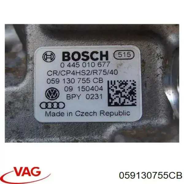 059130755CB VAG насос топливный высокого давления (тнвд)