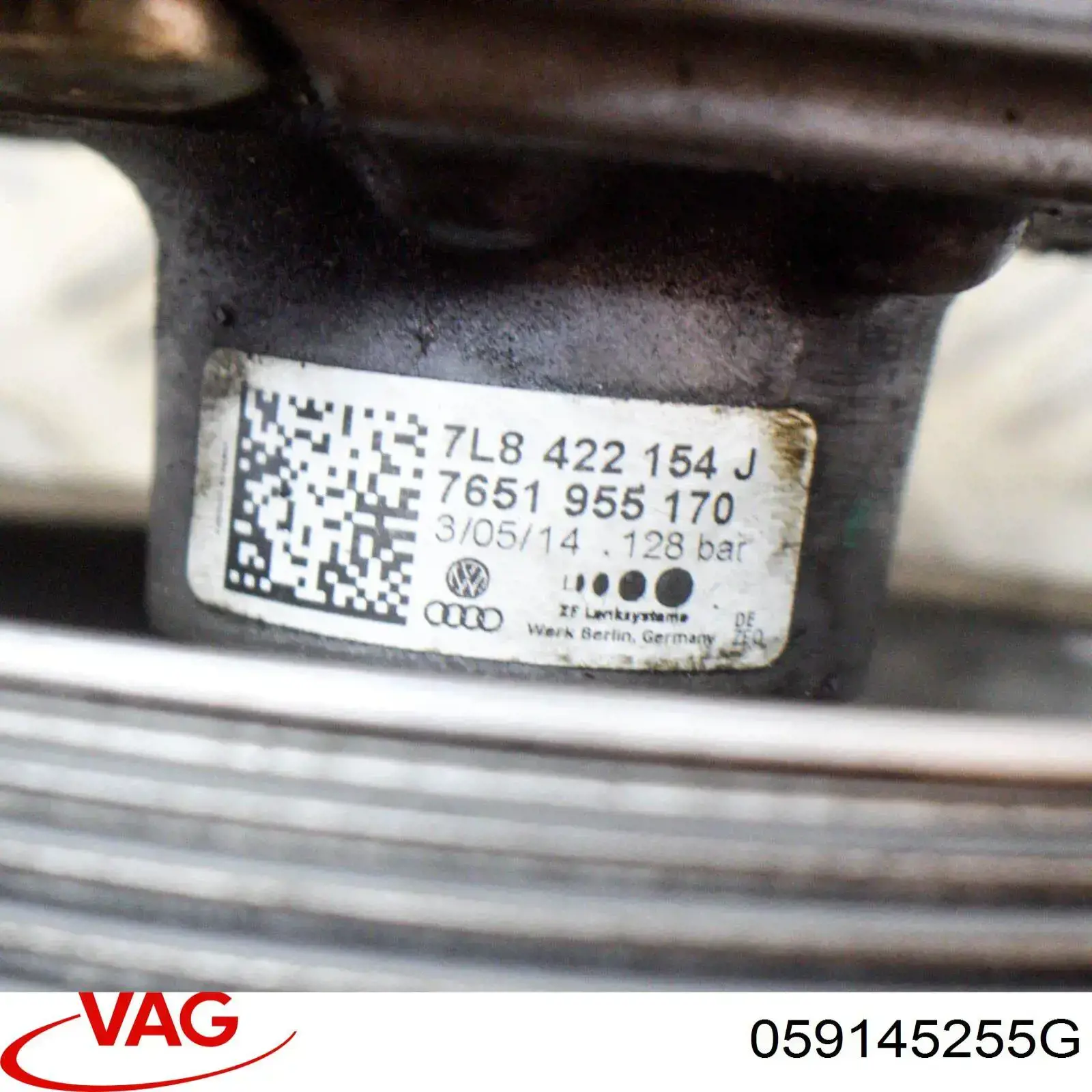 059145255G VAG Шкив насоса ГУР