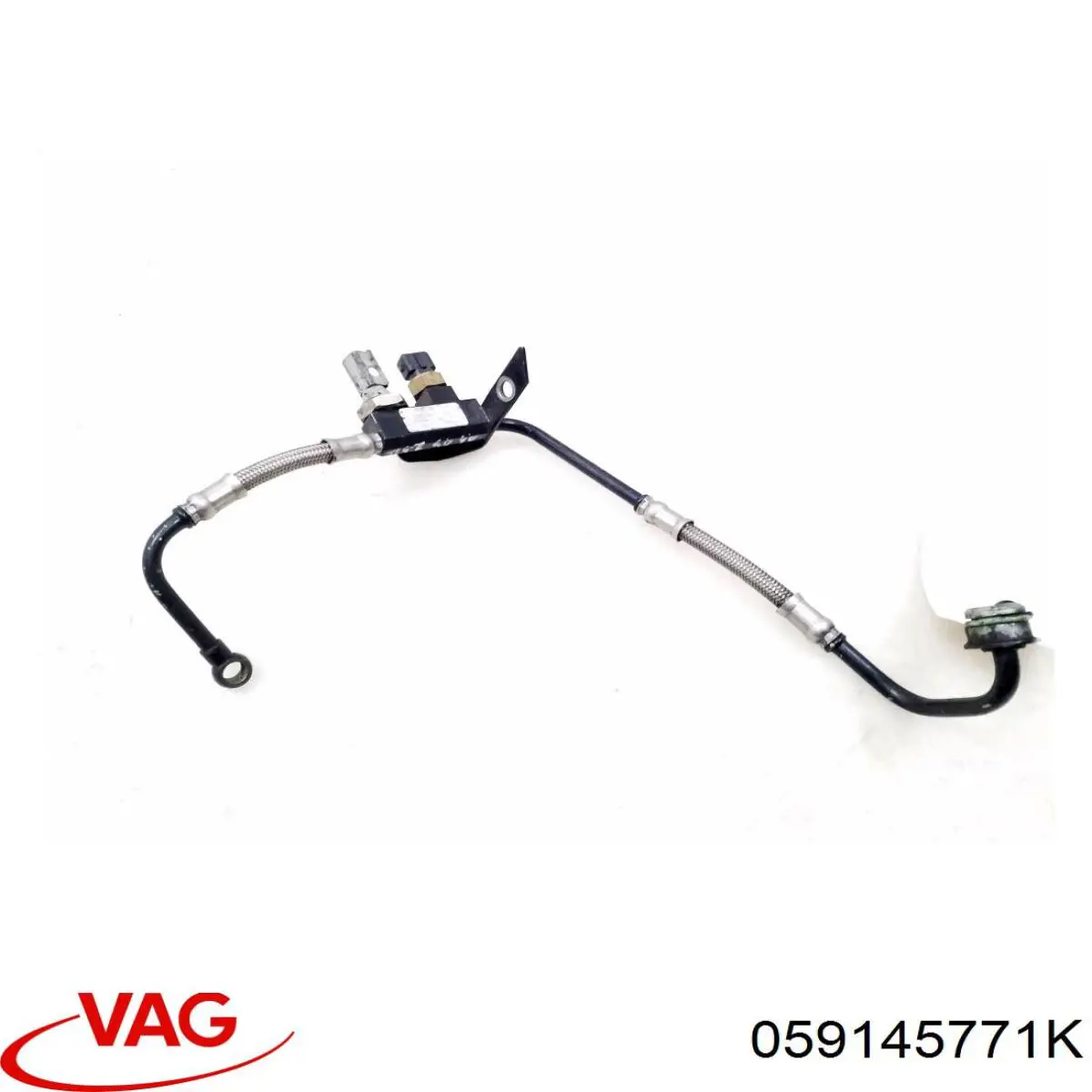 059145771K VAG Трубка (шланг) подачи масла к турбине