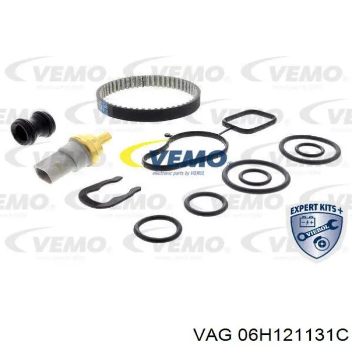 06H121131C VAG шланг (патрубок системы охлаждения)