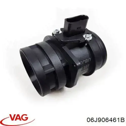 06J906461B VAG Датчик потока (расхода) воздуха, расходомер M.A.F ...