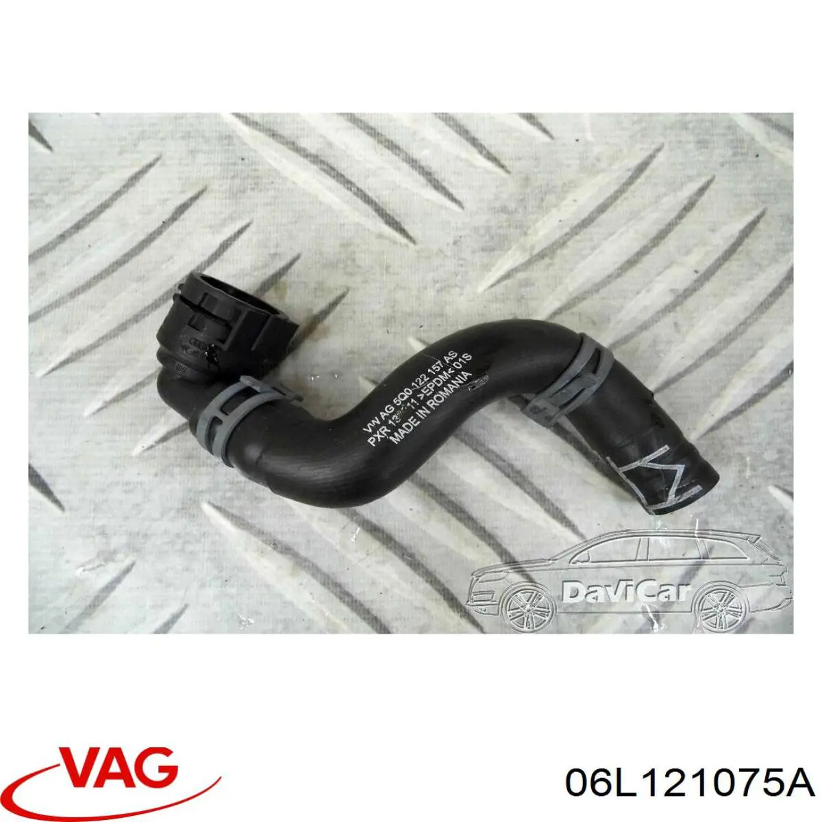 06L121075A VAG трубопровод системы охлаждения