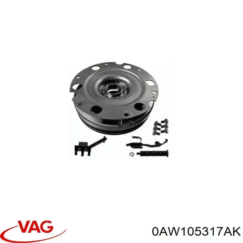 0AW105317AK VAG маховик двигателя