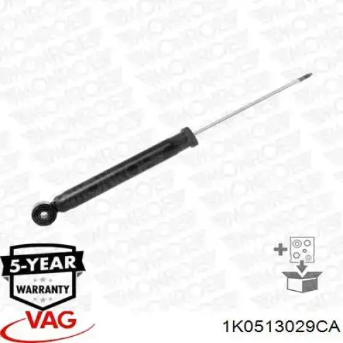 1K0513029CA VAG задний амортизатор