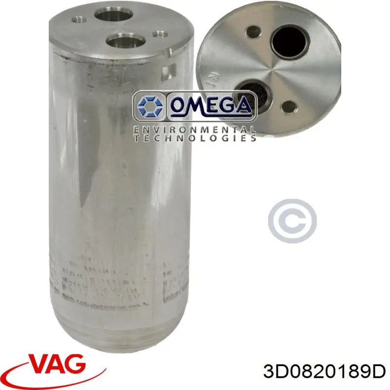 3D0820189D VAG Ресивер-осушитель кондиционера