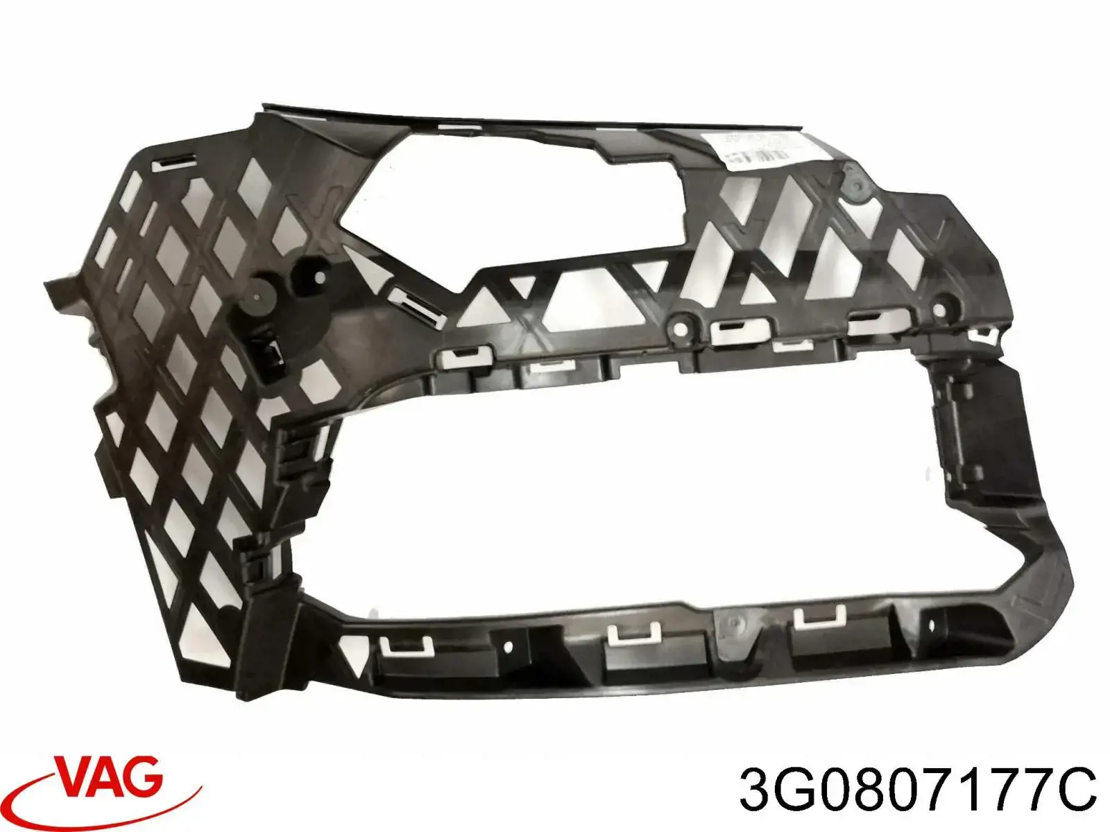 3G0807177C VAG направляющая переднего бампера левая